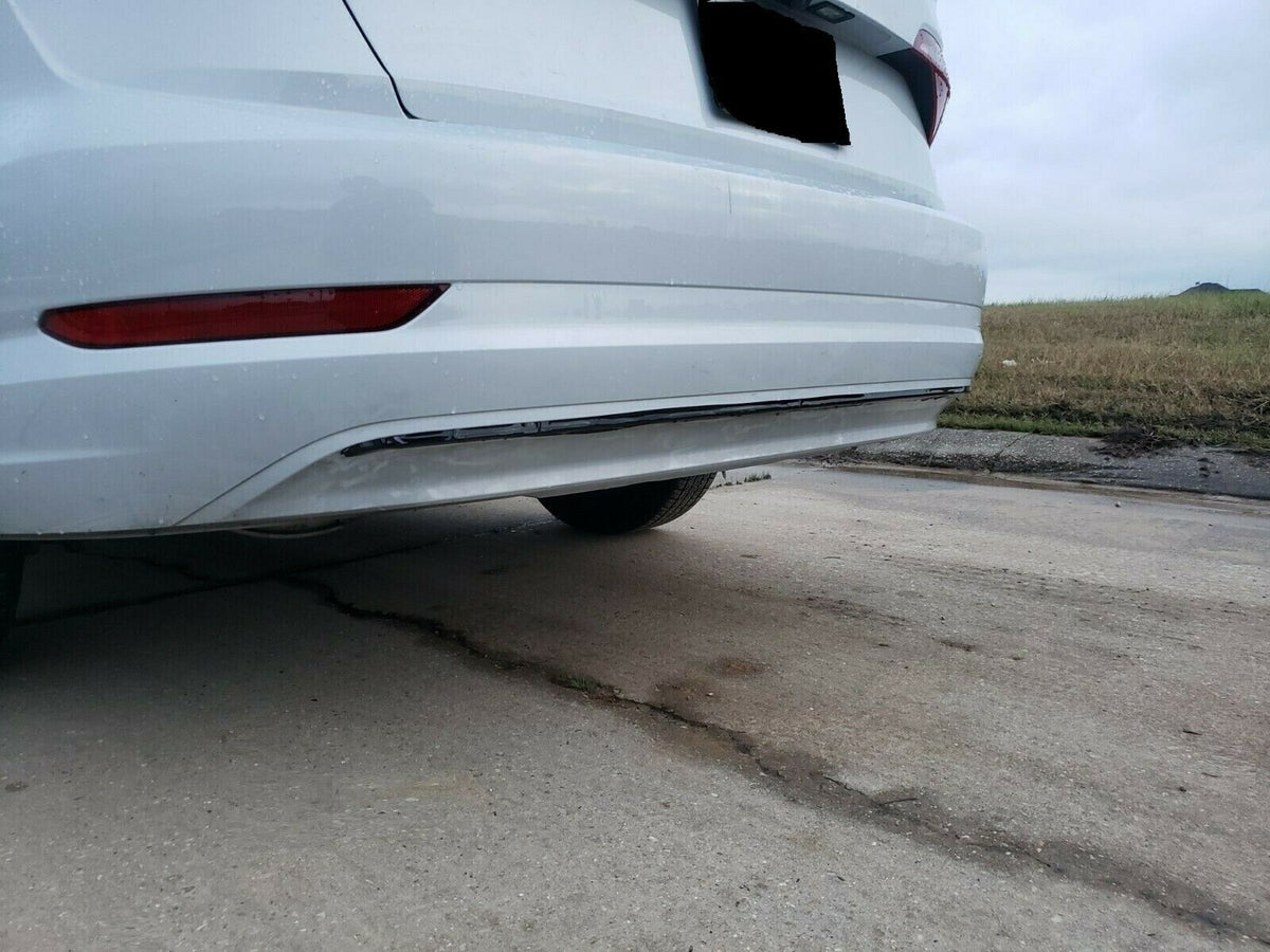 2019-2021 Volkswagen Jetta MK7 | Rear Bumper Diffuser Trim Chrome Dele ...