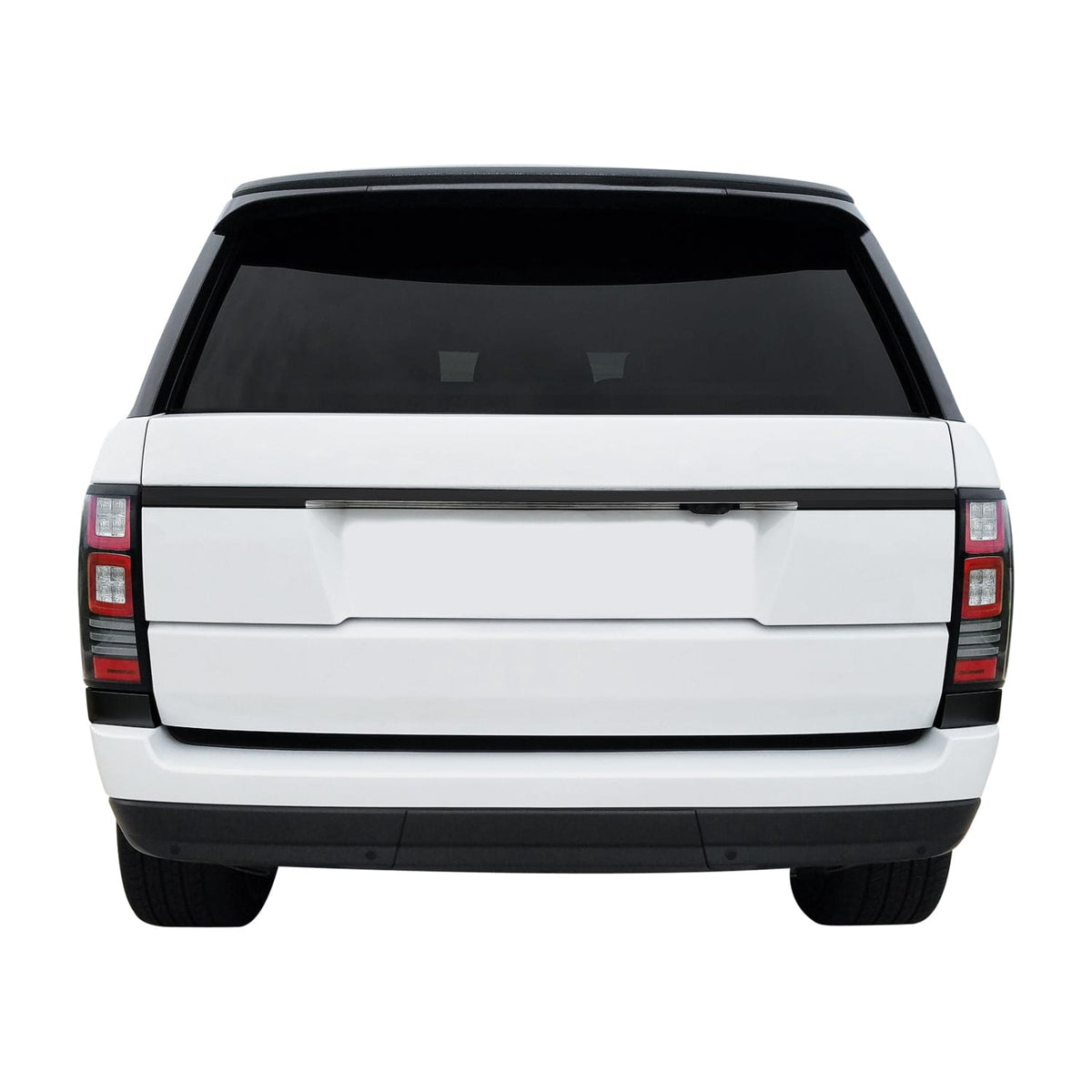 2014-2017 Land Rover Range Rover | Tailgate Trim Chrome Delete PreCut ...