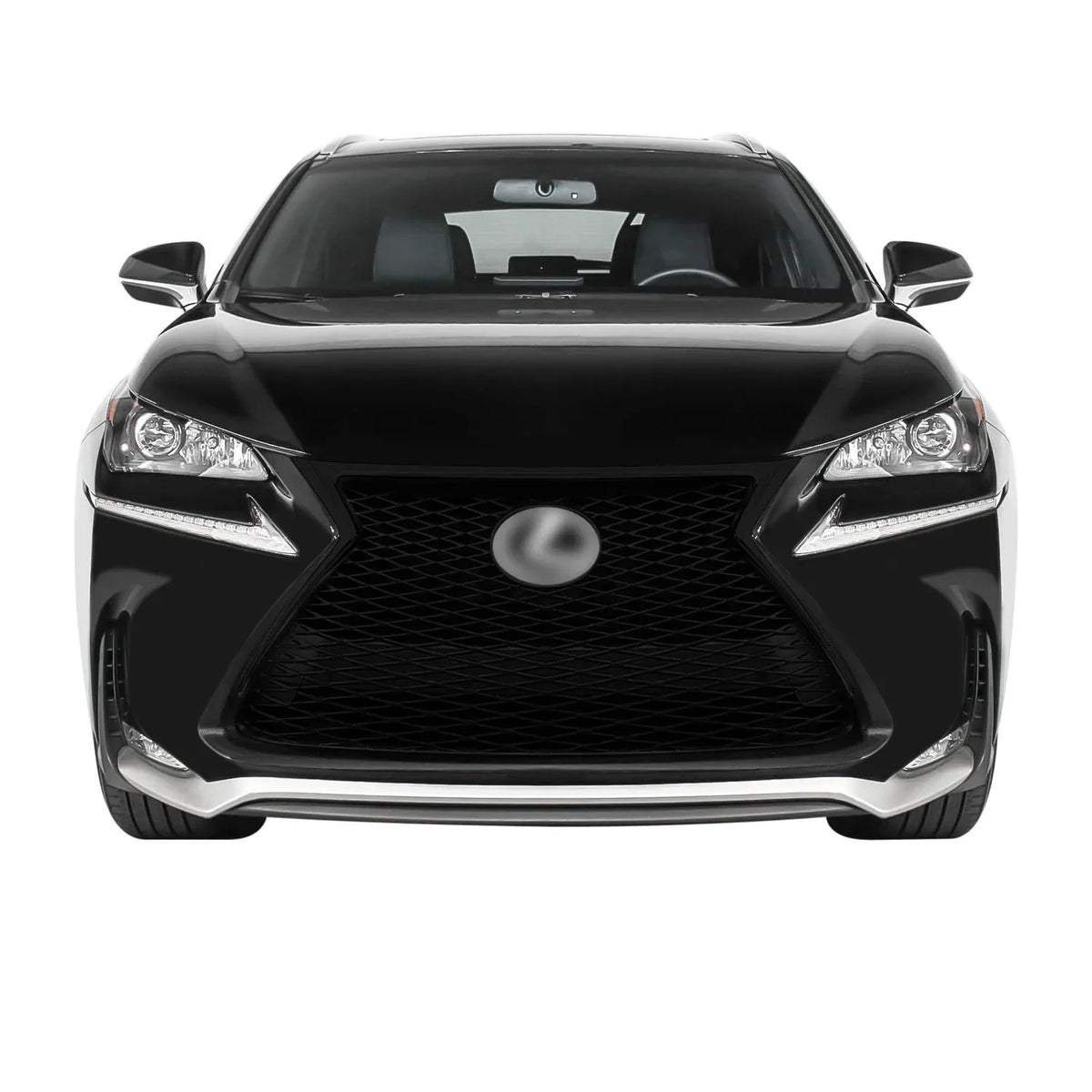 2013-2021 Lexus NX | Front Grill Trim Chrome Delete PreCut Vinyl Wrap ...