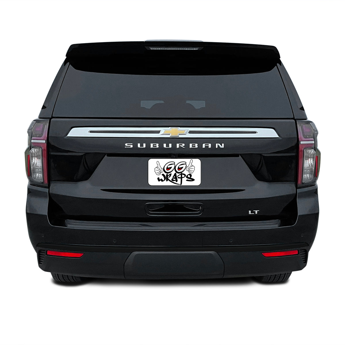 2021-2023 Chevrolet Suburban | Rear Bumper Trim Chrome Delete PreCut V ...