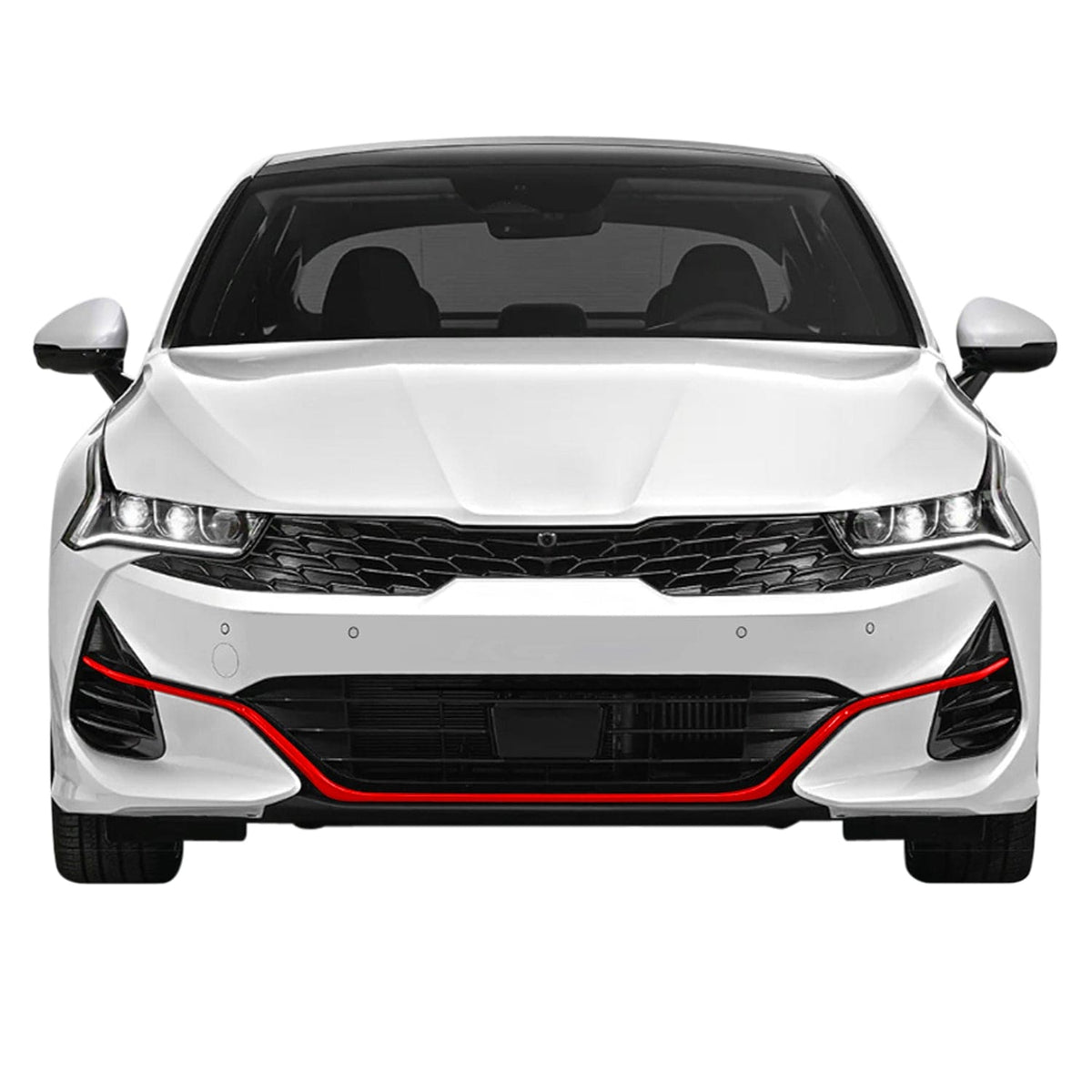 2021-2023 Kia K5 GT-Line | Front Bumper Lower Lip PreCut Vinyl Wrap ...
