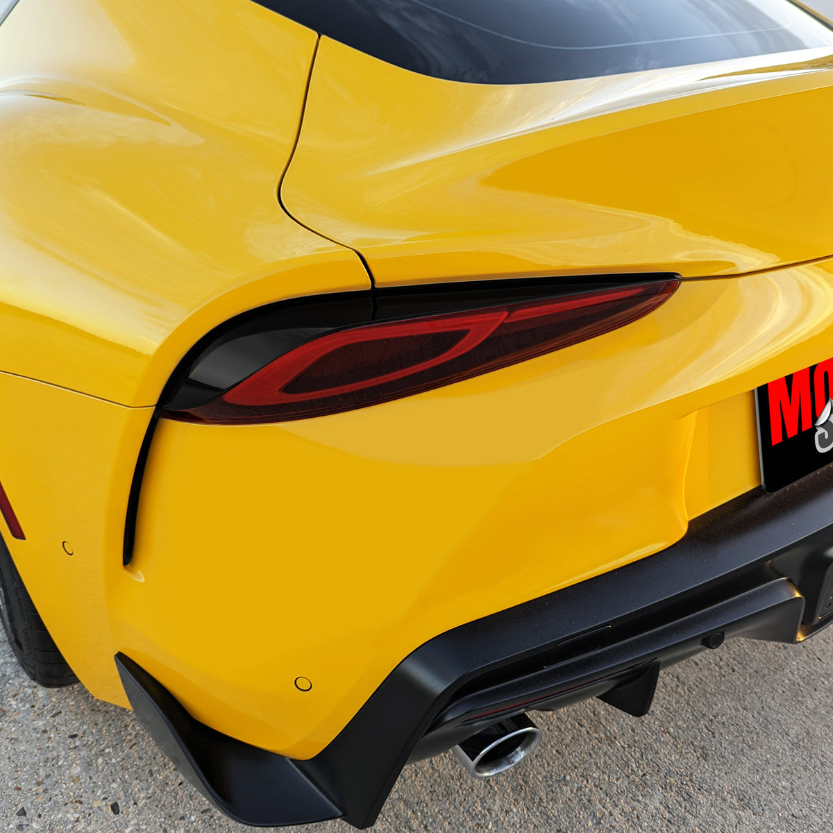 2020-2023 Toyota Supra | Tail Light Eyelid PreCut Vinyl Overlays – SlickMod