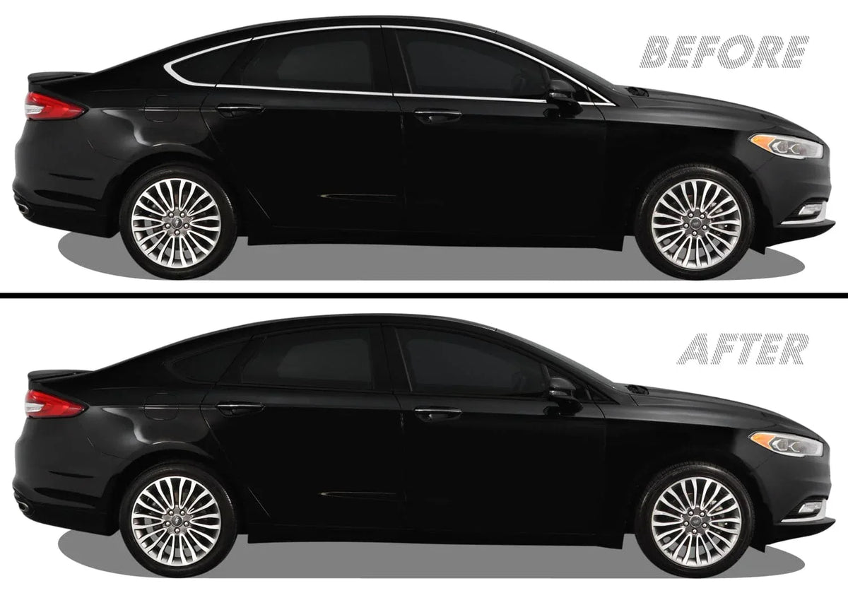 2013 2020 Ford Fusion Full Window Trim Chrome Delete Precut Vinyl Wr