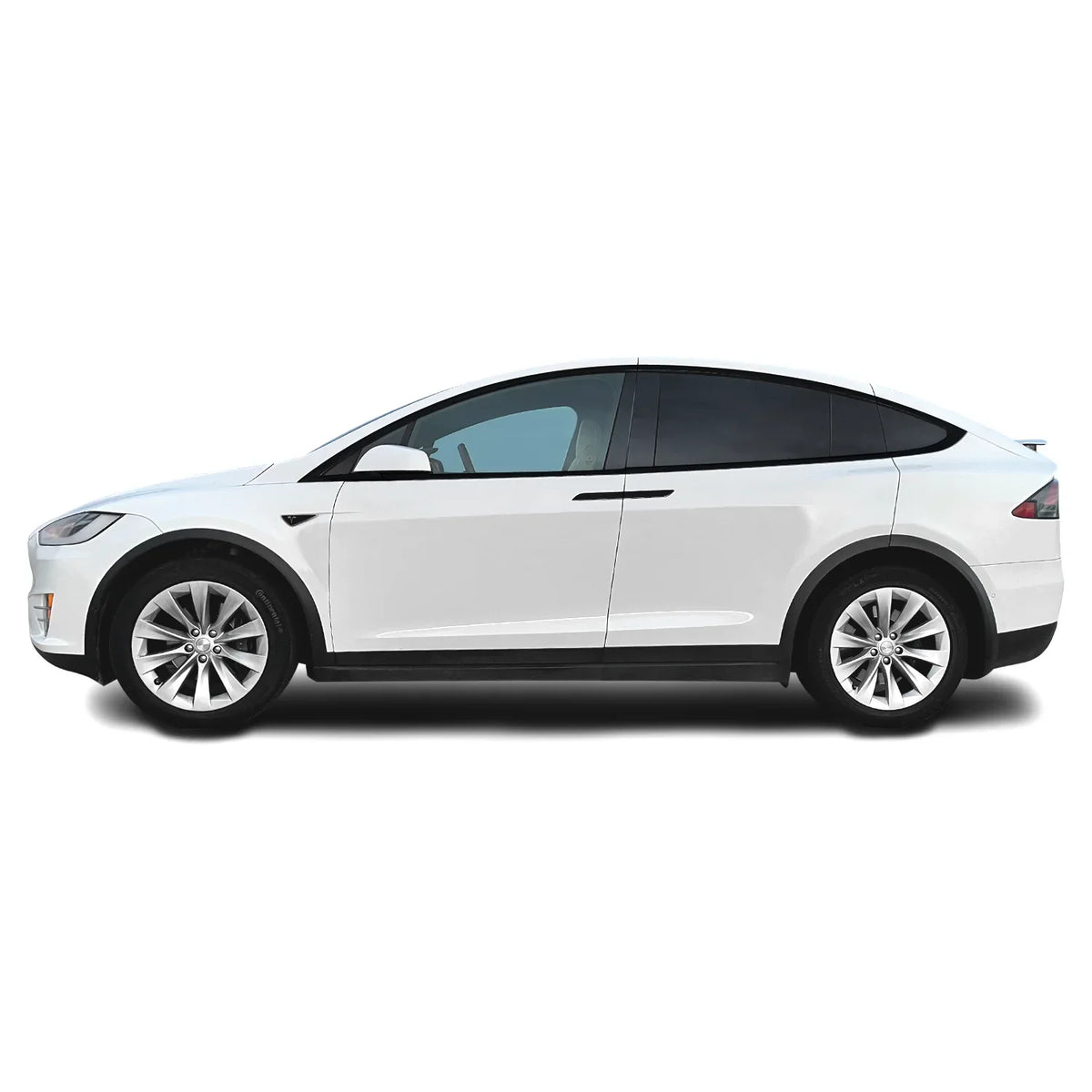 2016-2021 Tesla Model X | Window Trim Combo Chrome Delete PreCut Vinyl ...