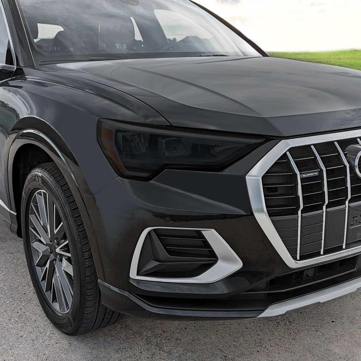 2019-2024 Audi Q3 | Headlight PreCut Tint Overlays – SlickMod