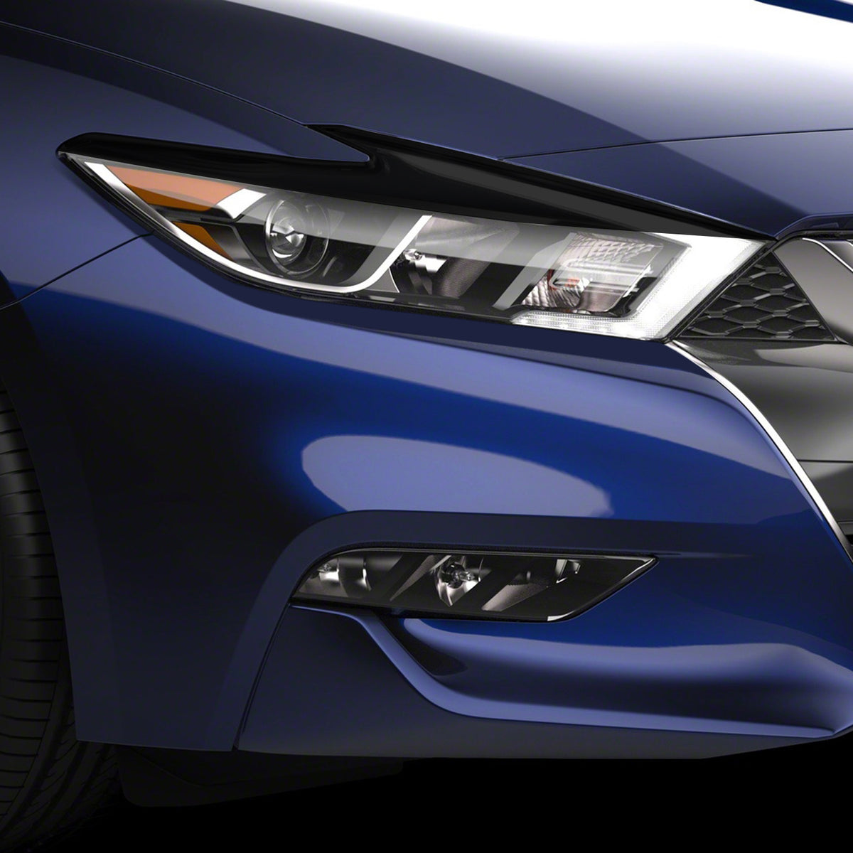 2016-2018 Nissan Maxima | Headlight Eyelid PreCut Vinyl Overlays – SlickMod