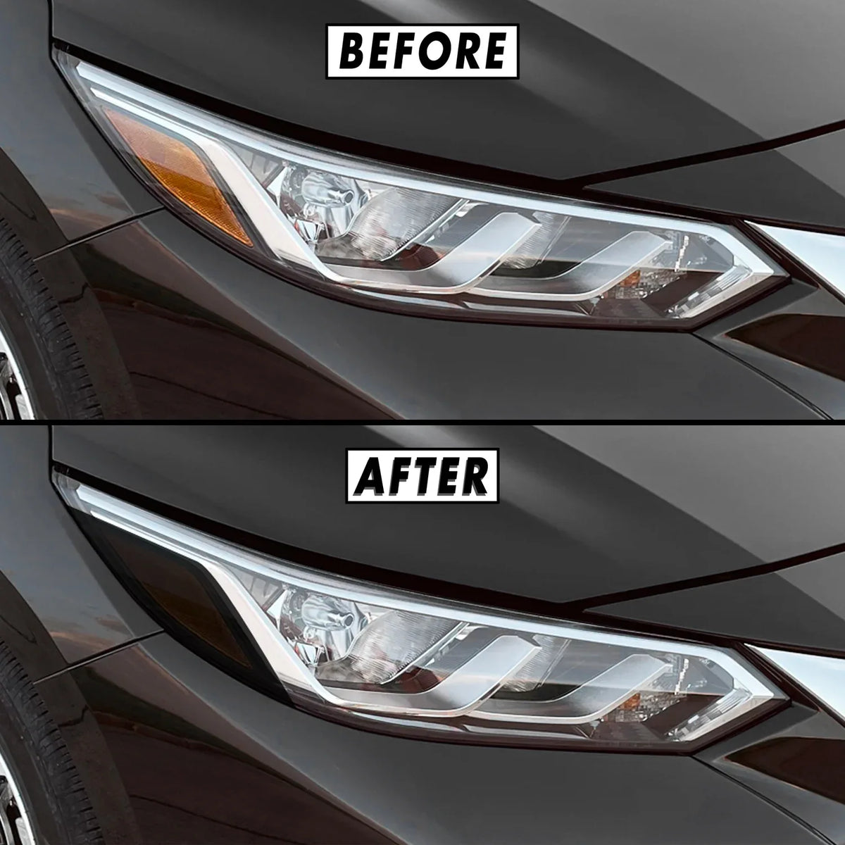 2020-2023 Nissan Sentra | Headlight Side Marker PreCut Vinyl Overlays ...