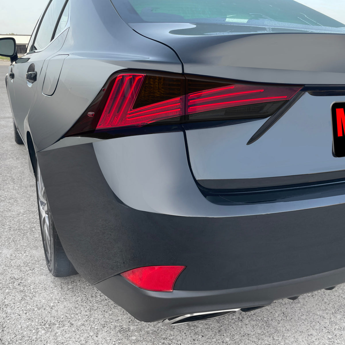 2017-2020 Lexus IS | Tail Light Cutout PreCut Tint Overlays – SlickMod