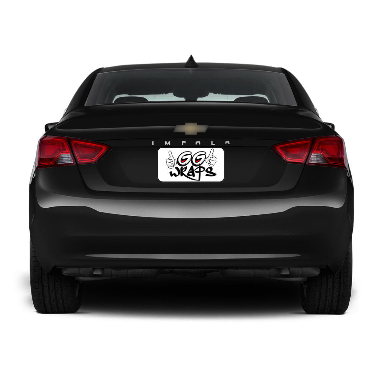 2014-2020 Chevrolet Impala | Rear Trunk Trim Chrome Delete PreCut Viny ...