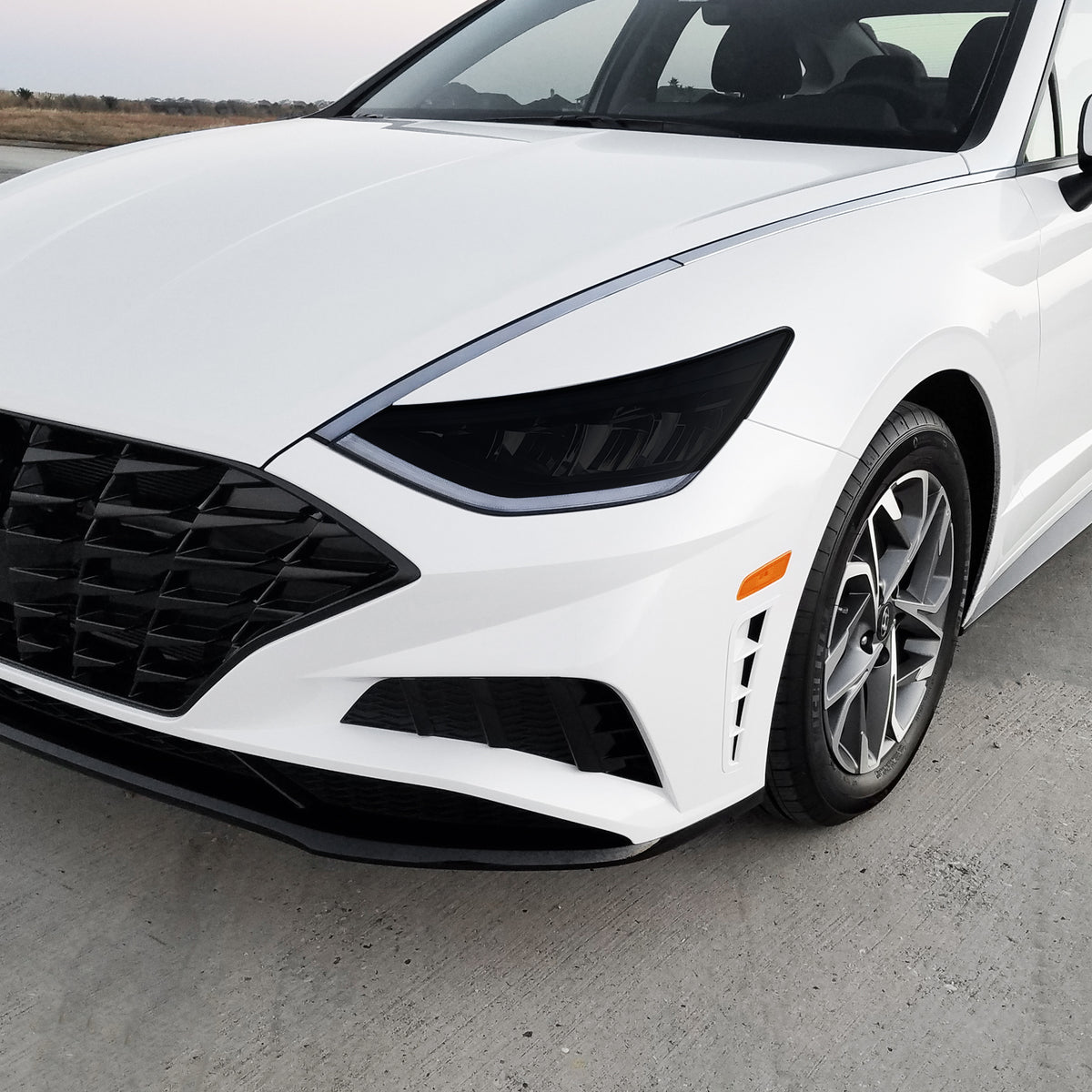 2020-2023 Hyundai Sonata | Headlight Cutout PreCut Tint Overlays – SlickMod