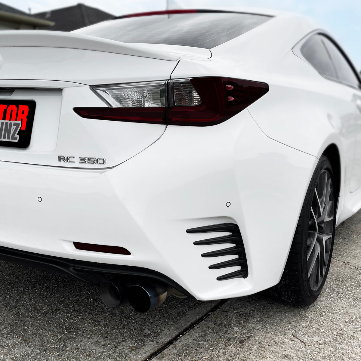 2015-2018 Lexus RC | Tail Light Cutout PreCut Tint Overlays – SlickMod